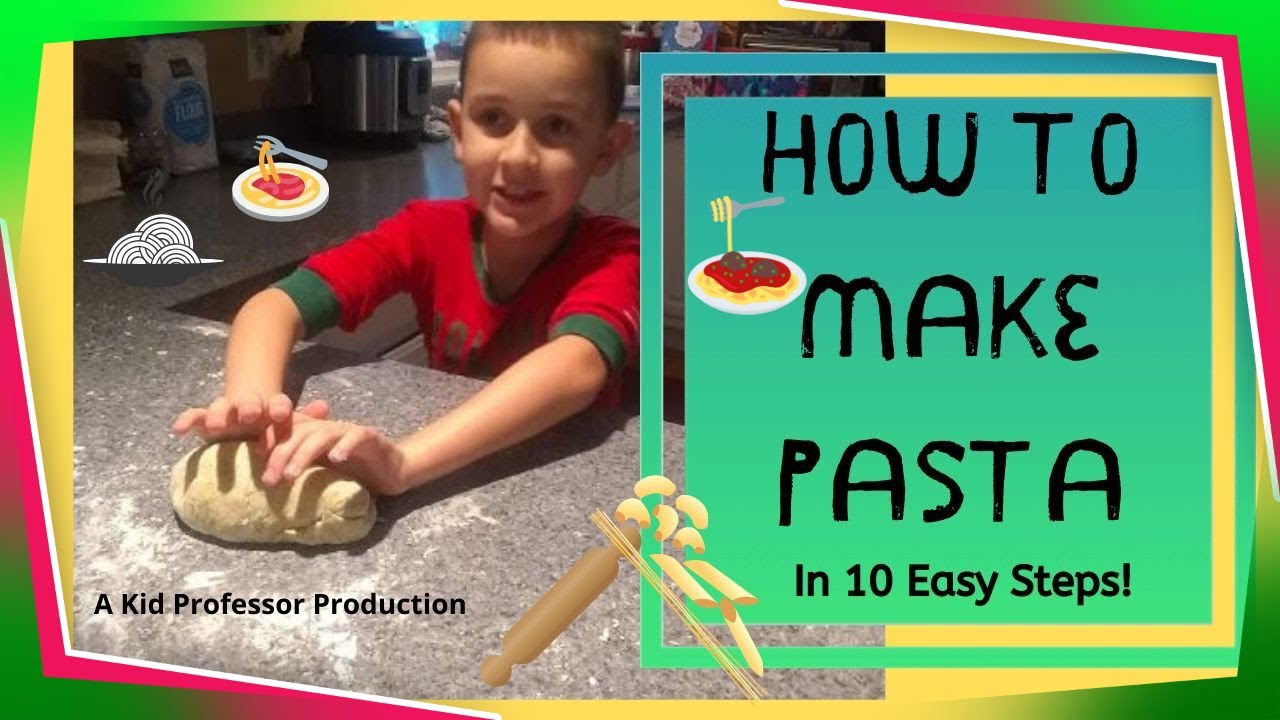 How to Make Pasta in 10 Easy Steps | Homemade Pasta | Secret Ingredient ...