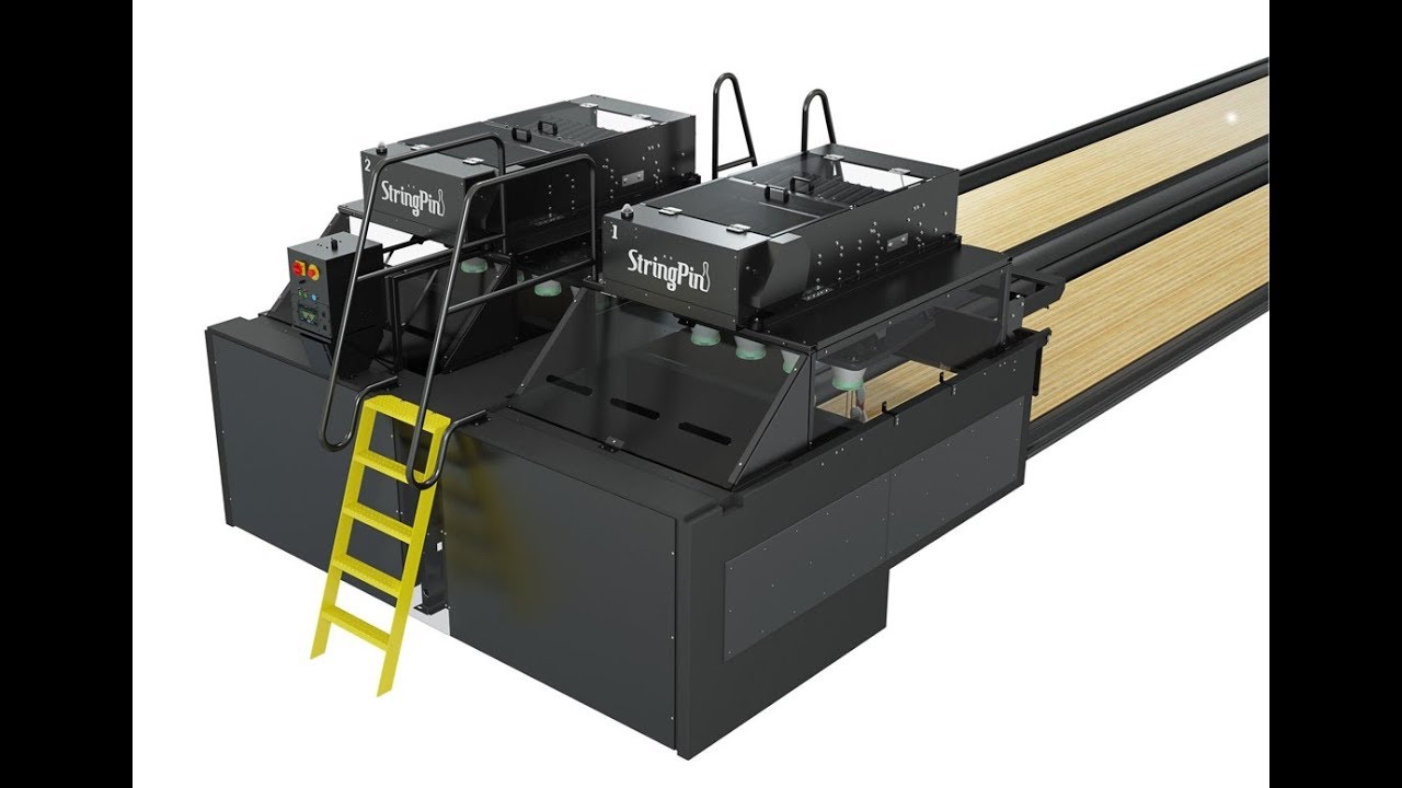 Video StringPin Pinsetter von Brunswick - YouTube
