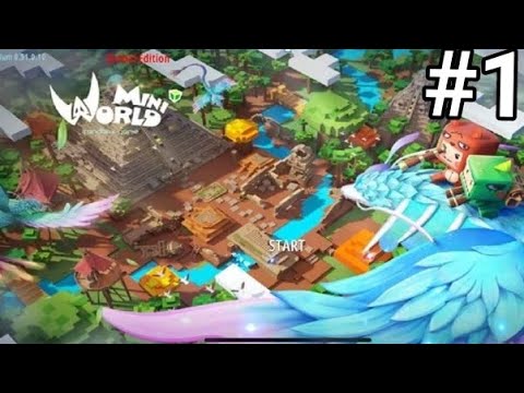 awal mula perjuangan ku dalam bertahan hidup game mini world part 1 ...
