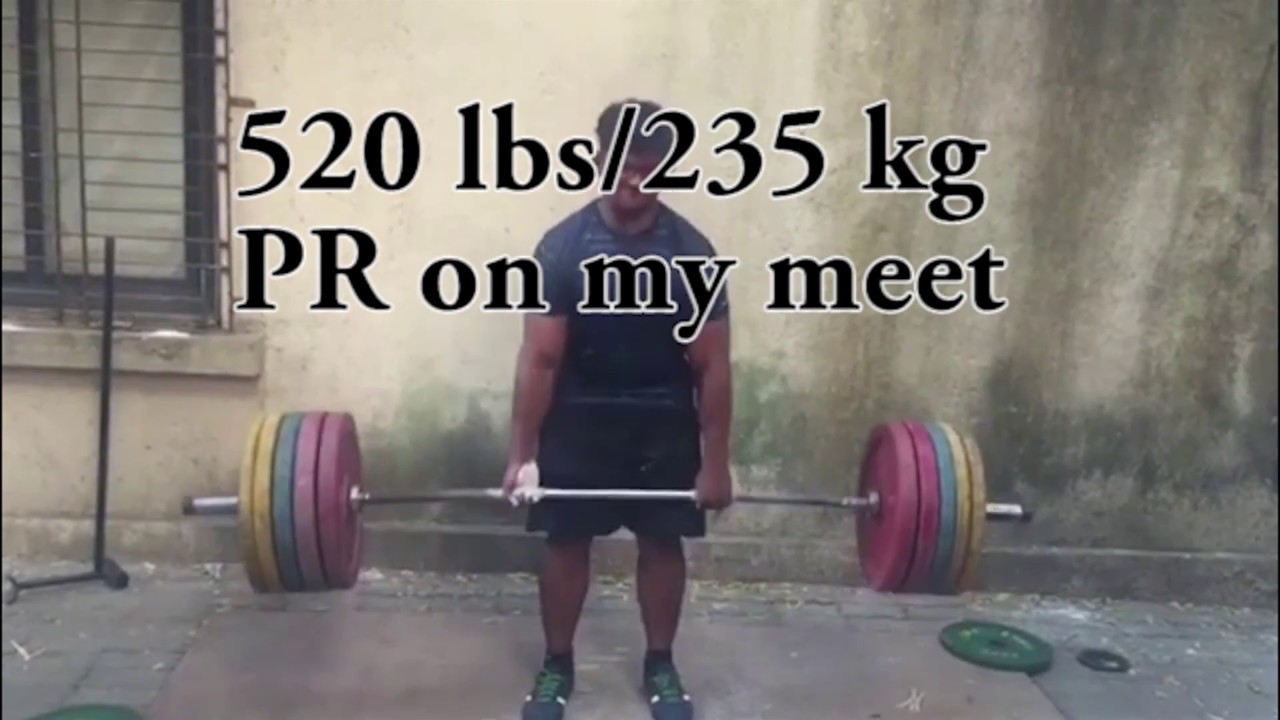 Deadlift progress from past 6 month - YouTube