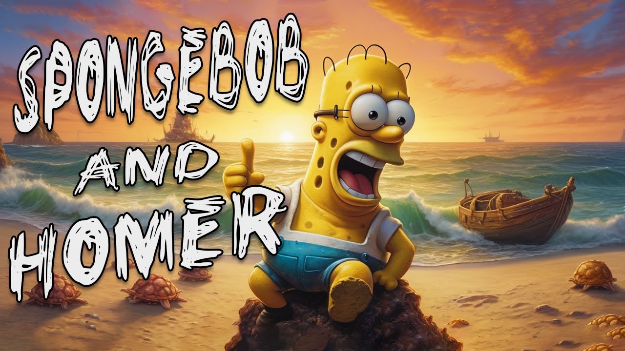 spongebob and homer SIMPSON - YouTube