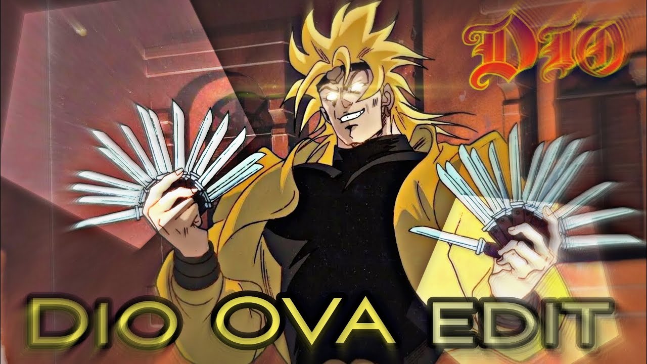 Dio edit🕑//JoJo edit. - YouTube