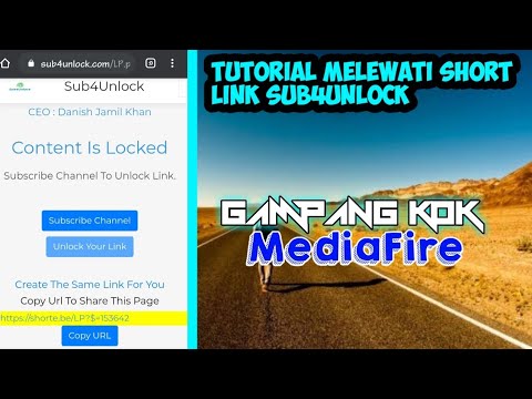 tutorial melewati short link sub4unlock - YouTube