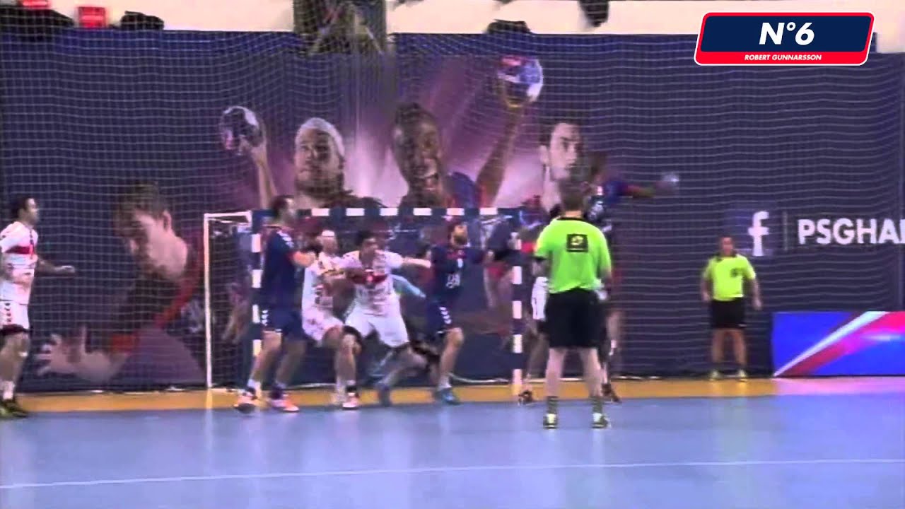 Top 10 buts février-mars PSG Handball - YouTube