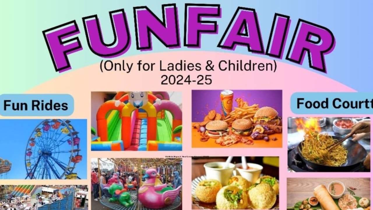 Funfair Fun Rides Food Counter & Game #funfair #sale #fastival #food #shopping - YouTube