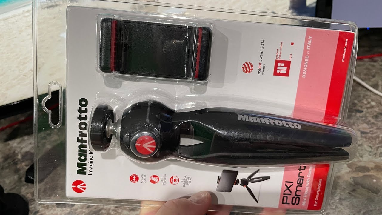 Manfrotto PIXI Mini Tripod Kit Unboxing & Initial Impressions - YouTube
