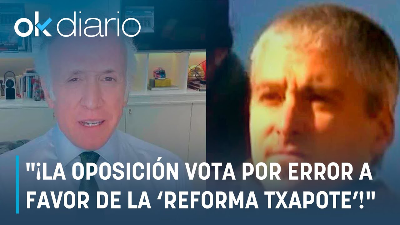 Inda:"Poco pasa en España teniendo una oposición que vota por error a ...