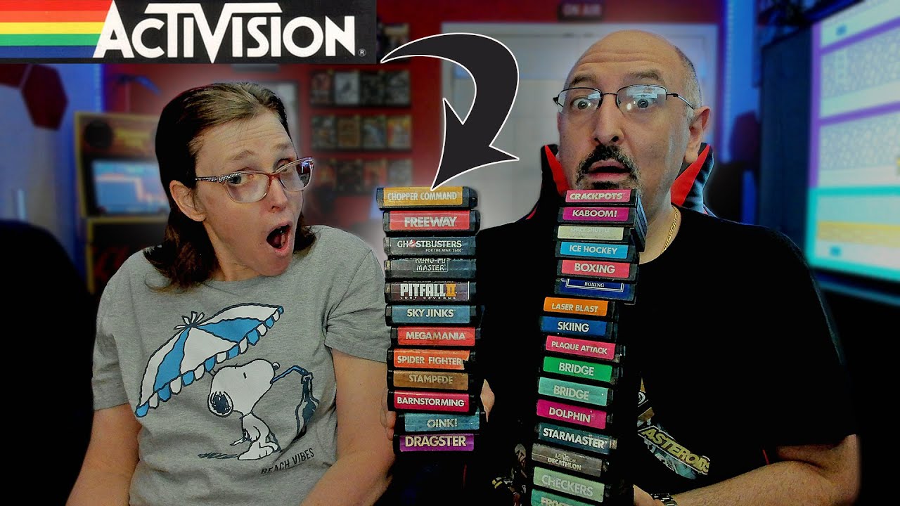 Activision on the ATARI 2600! - YouTube