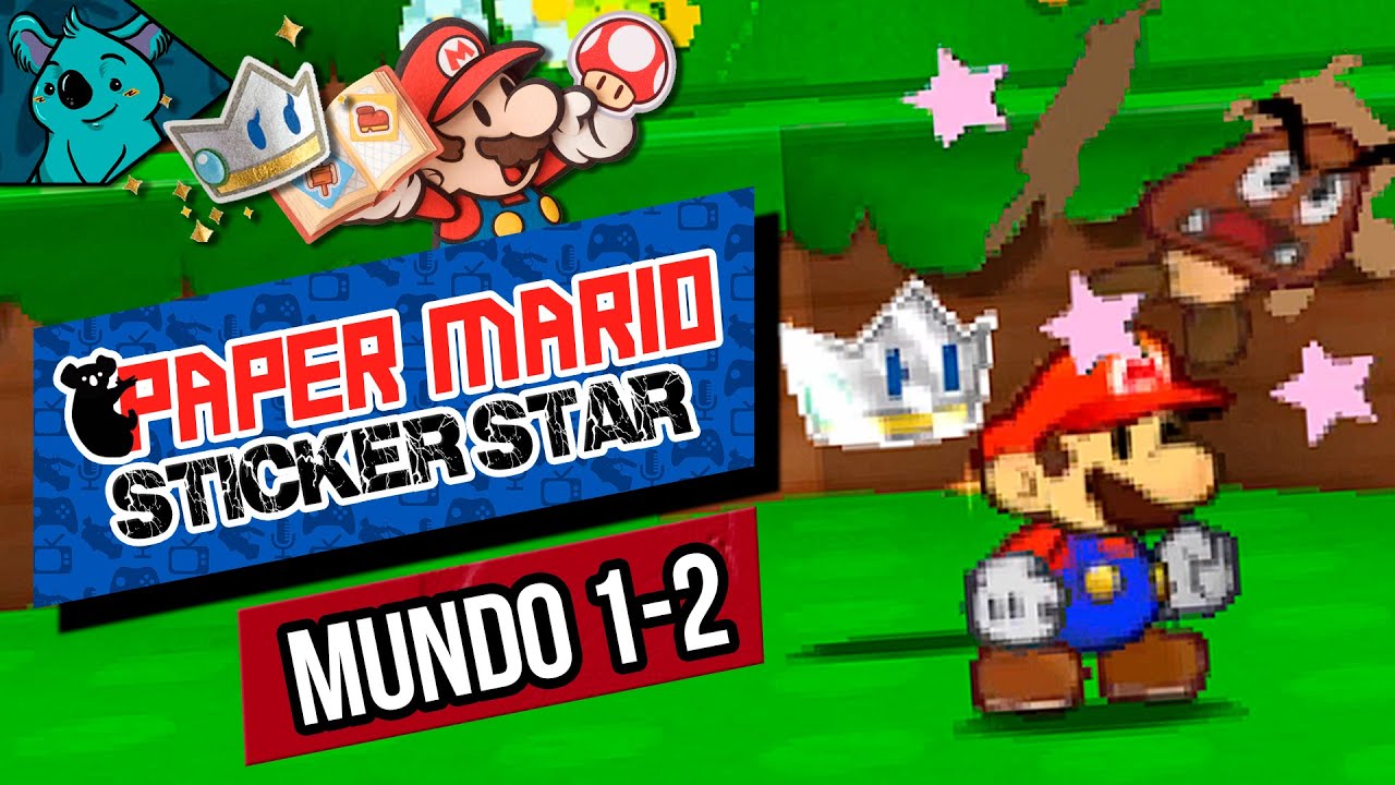 😫 ¡EL ATAQUE DE LA PANDILLA GOOMBA! 🔪 | Paper Mario: Sticker Star - YouTube