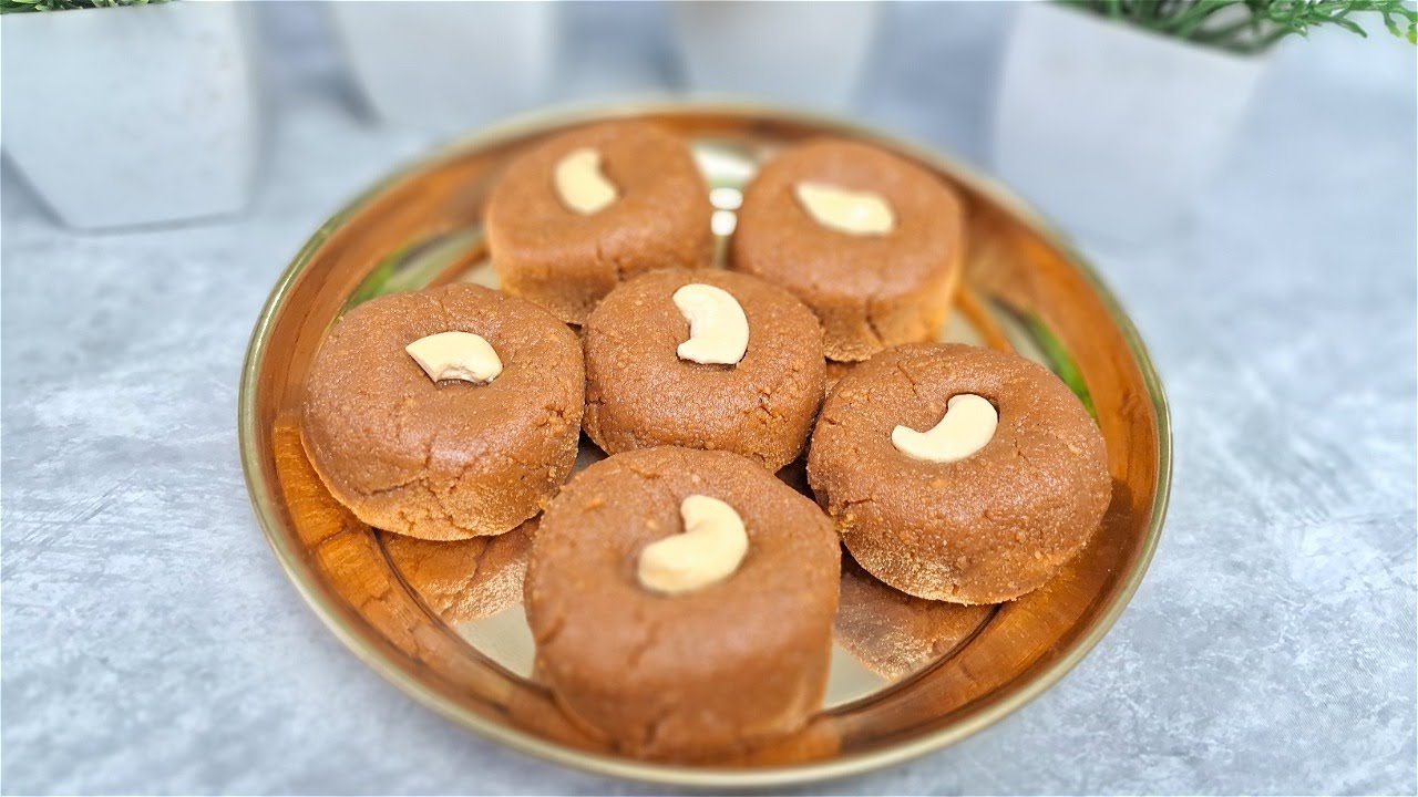 Jaggery Sondesh Recipe | Gurer Sondesh |Instant Peda Recipe |4 ...