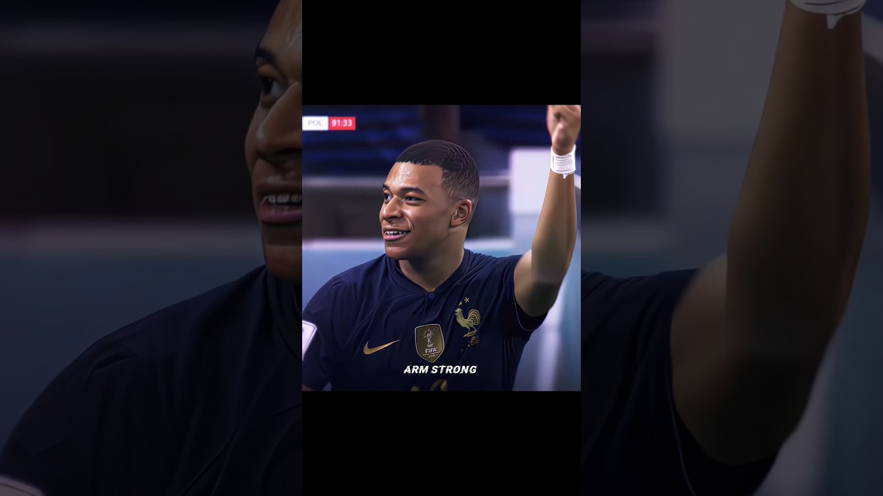 The boy with the world at his feet 🥵 Kylian MBappé 🥶 | #mbappe # ...