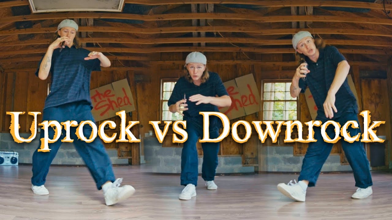 Hip Hop Foundation Concepts and Drills (Uprock vs Downrock) - YouTube