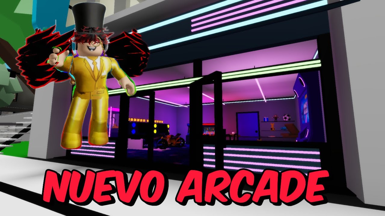 Nuevo Arcade en brookhaven - YouTube