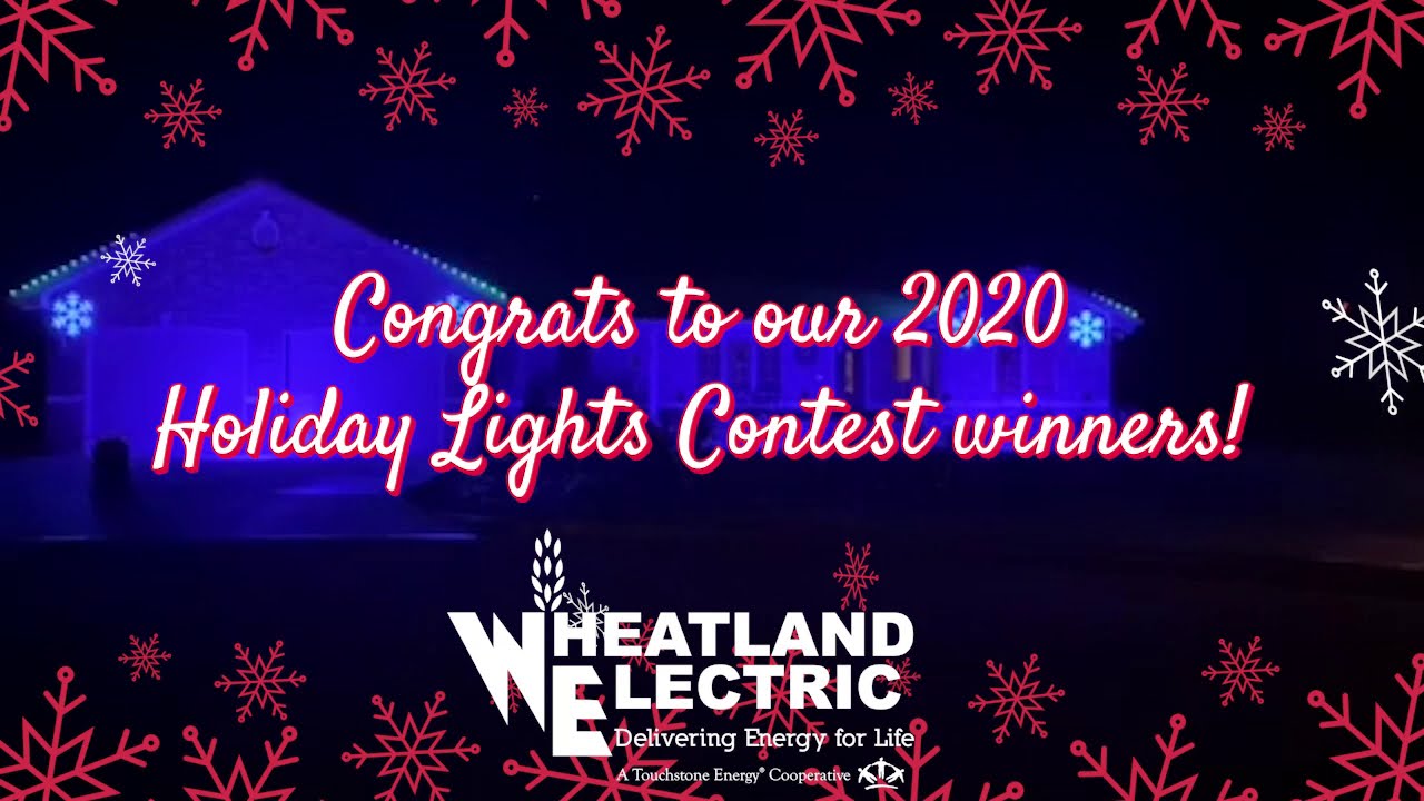 Holiday Lights Contest Winners 2020 - YouTube