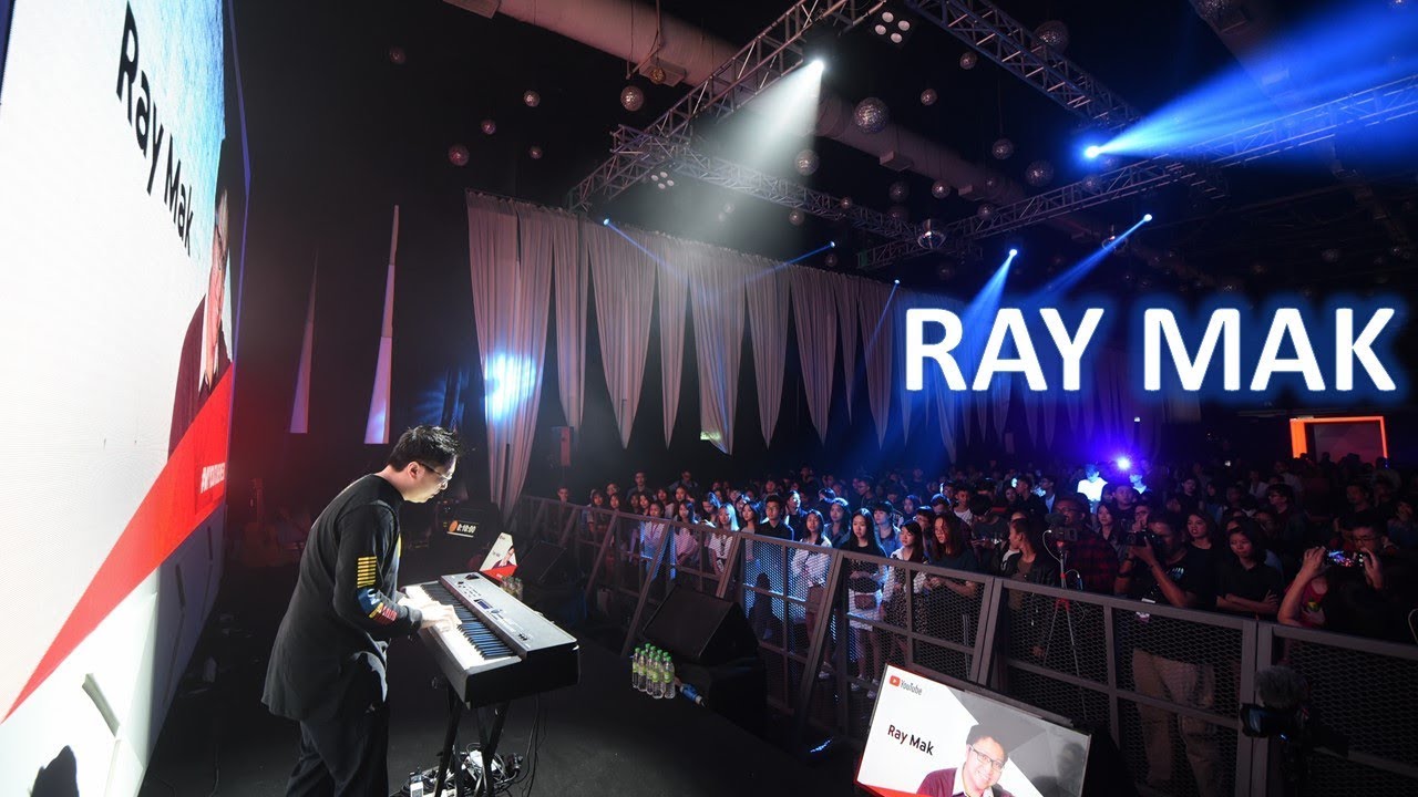 #MYYOUTUBEWEEK 2018 (Day 1 - Showcase) Ray Mak LIVE - YouTube