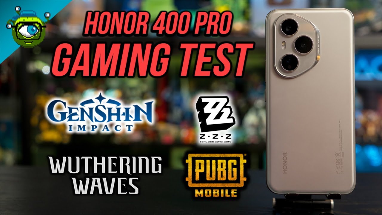Honor 400 Pro Gaming Test | Wuthering Waves, ZZZ, Genshin Impact & PUBG ...