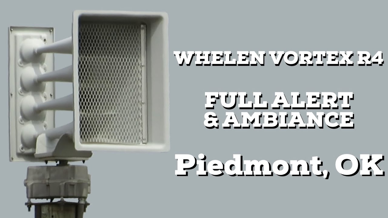 Whelen Vortex R4 | Full Alert & Ambiance | Piedmont, Oklahoma | 8/31/24 ...