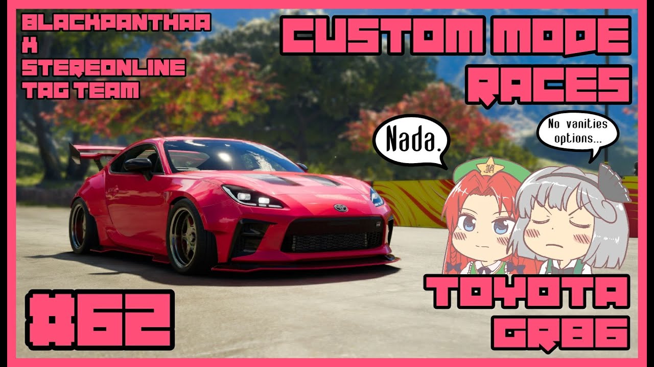 [The Crew: Motorfest] Custom Mode Races | Toyota GR86 (Little To No ...
