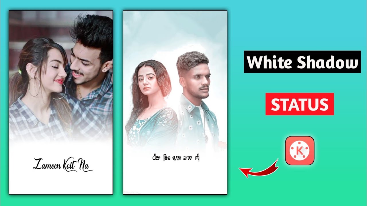 White Shadow Status Editing Kinemaster || trending white shadow shayari ...