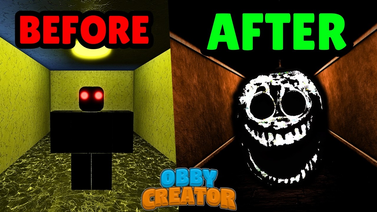 How to IMPROVE your HORROR GAME in just 3 MINUTES... | Obby Creator ...