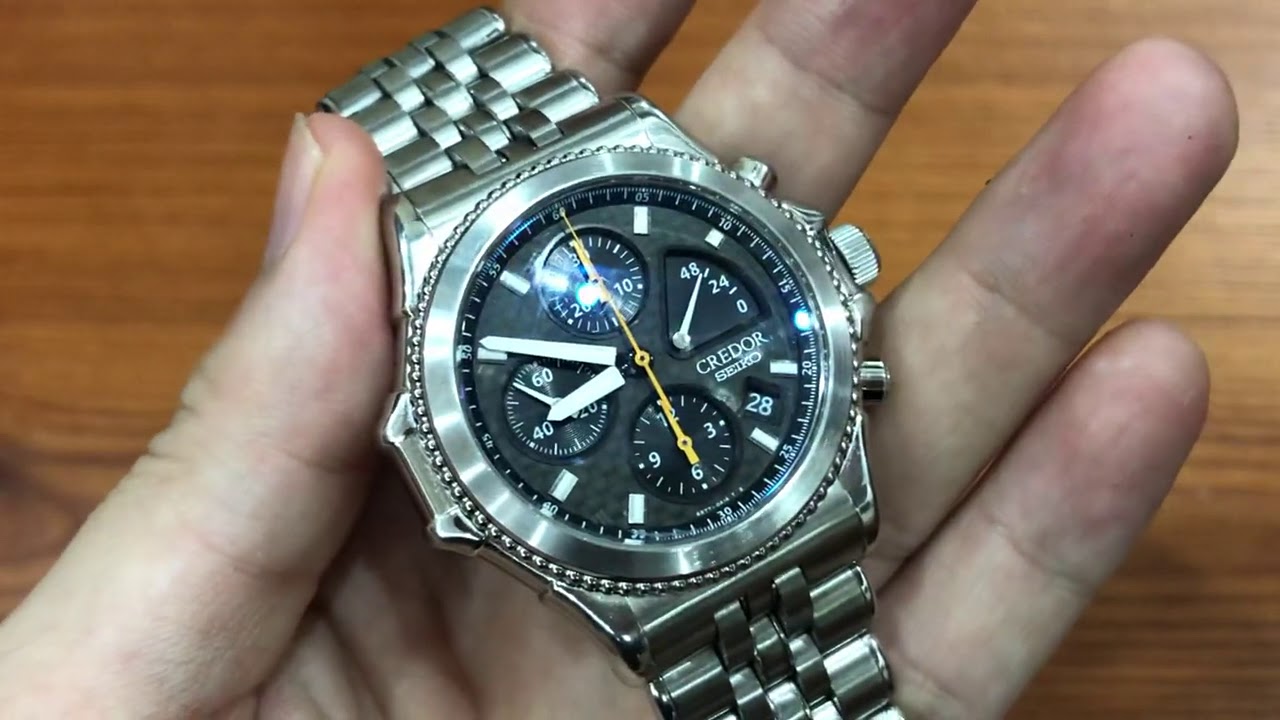 Review Seiko Credor GCBK-997 - YouTube