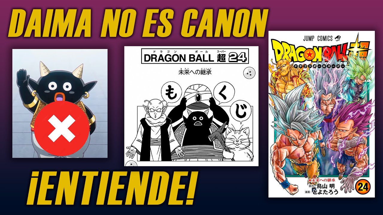¡NO EXISTE CONEXIÓN entre Dragon Ball Super y DAIMA! El dibujo de Mr ...
