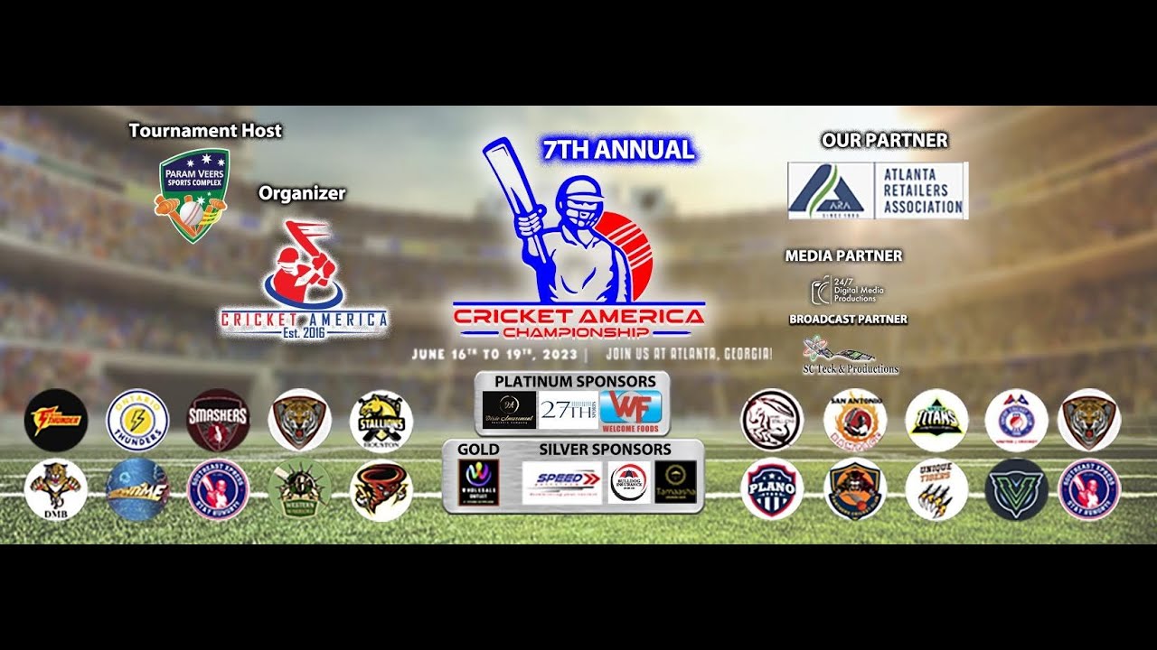 Cricket America Championship 2023 - YouTube