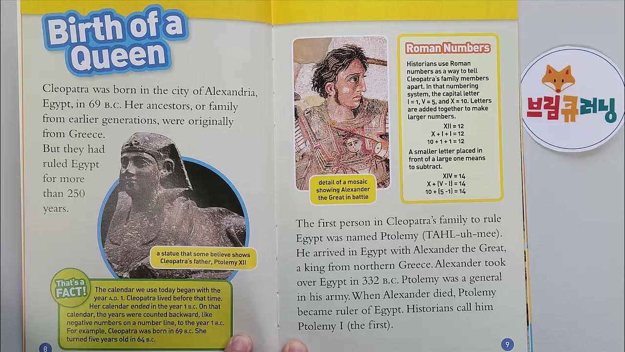 NATIONAL GEOGRAPHIC KIDS, Cleopatra - YouTube
