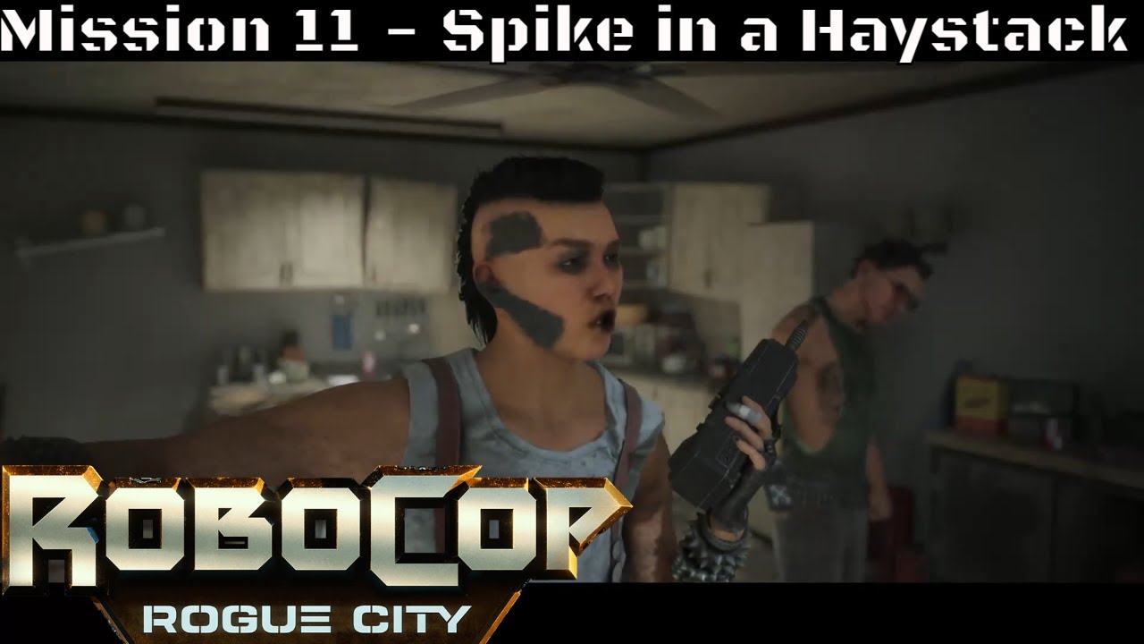 Robocop Rogue City - Mission 11 Spike in a Haystack (PS5) - YouTube