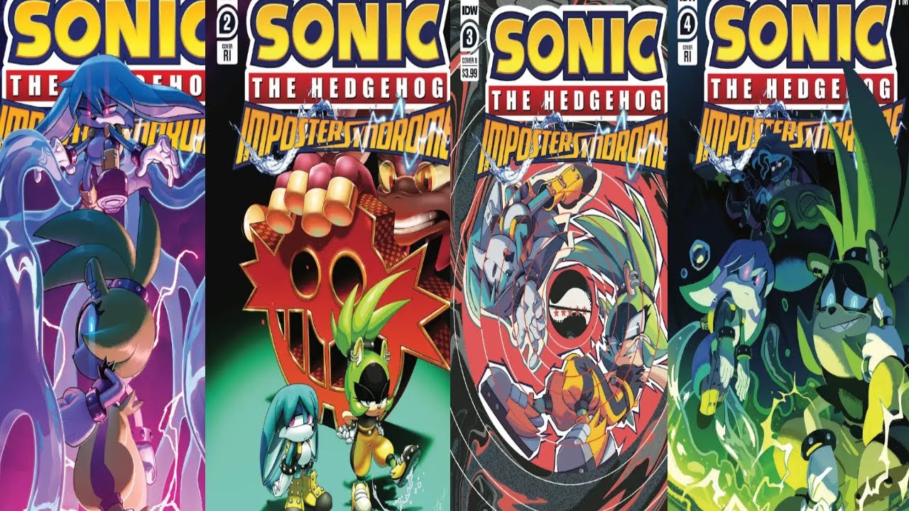 IDW Sonic Comic Miniseries: Imposter Syndrome Comic Dub (Full Movie ...