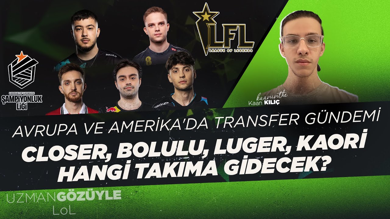 CLOSER, BOLULU, LUGER, KAORI HANGİ TAKIMA GİDECEK l Transfer Haberleri ...
