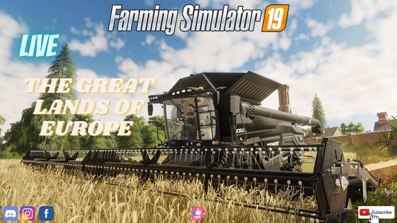 THE Great Lands of Europe, FS19 FR. - YouTube