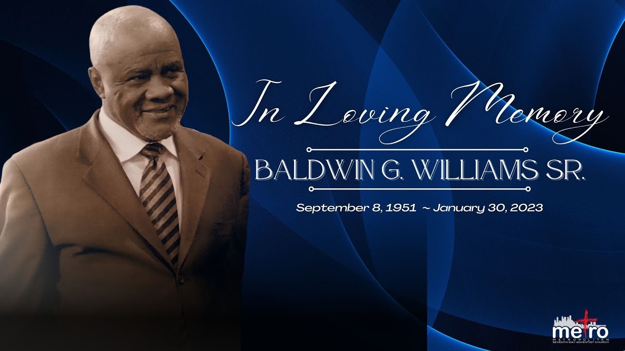 Funeral Service (Baldwin G. Williams) - YouTube