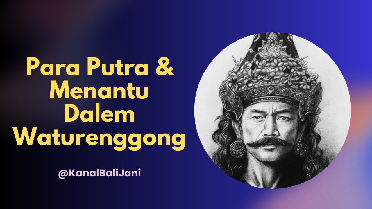 PARA PUTRA DAN MENANTU IDA DALEM WATURENGGONG - YouTube