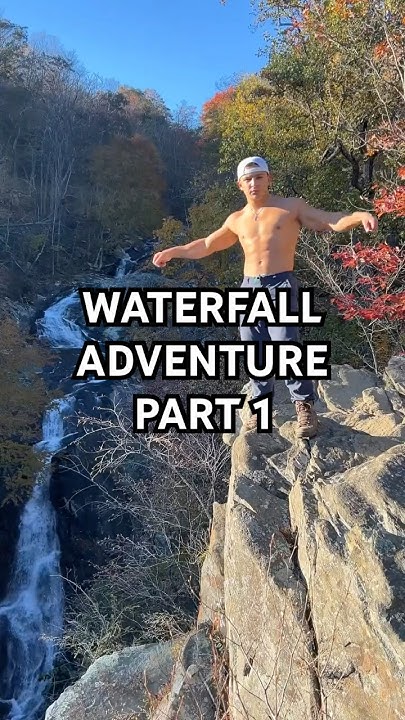 Waterfall journey part 1 #adventure #survival #outdoors #nature #hiking ...