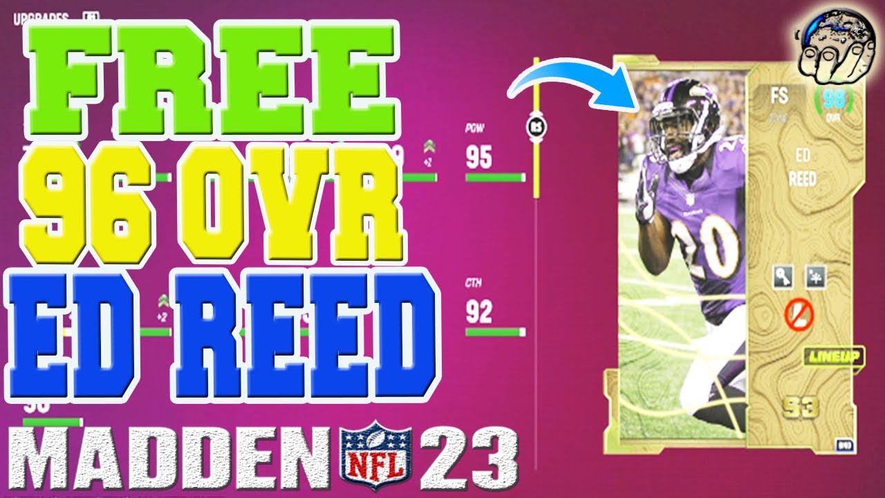 FREE 96 OVR ED REED IS PRETTY GOOD! MADDEN 23 ULTIMATE TEAM GAMEPLAY ...