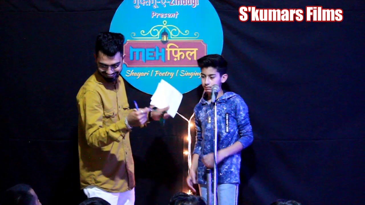 MEHफिल | Shayari | Poetry | Singing - YouTube