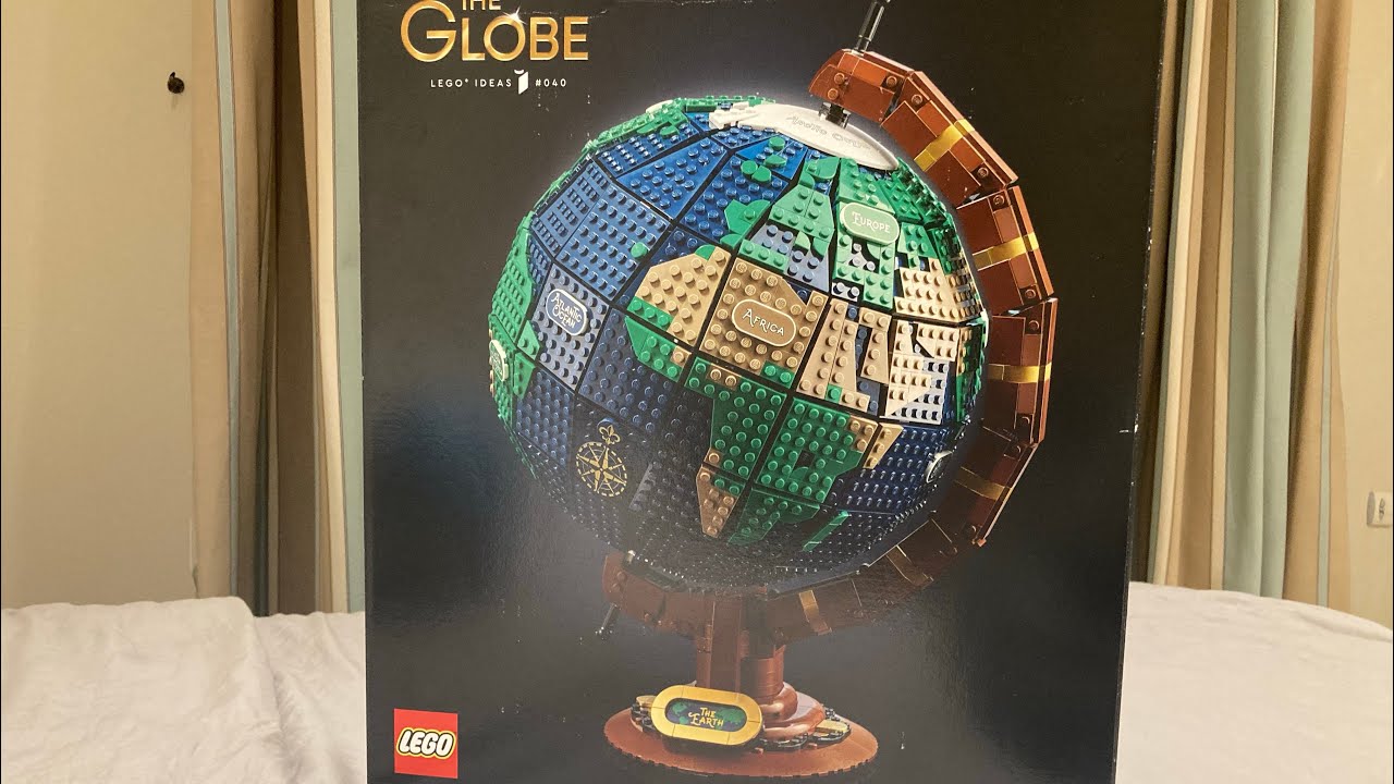 Lego Globe Speed Build #lego #globe #earth #build - YouTube