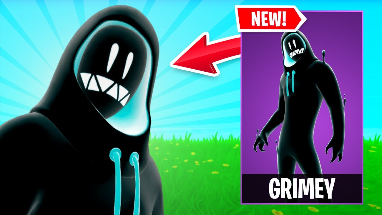 NEW GRIMEY Skin Gameplay in FORTNITE! (Marked Man Bundle) - YouTube
