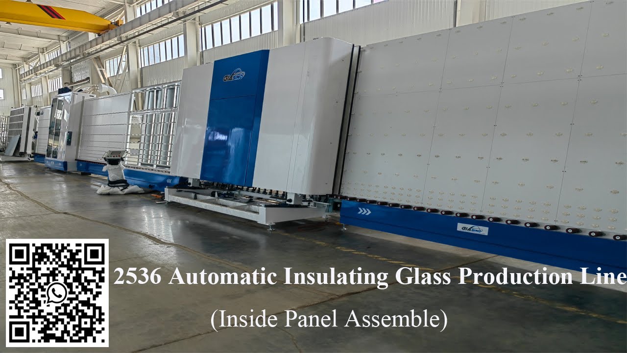 Double Glass Production Line, insulated glass line, facade glass ...