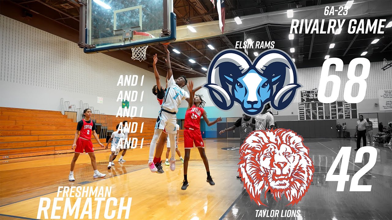 Alief Elsik Rams -vs- Alief Taylor Lions Full Game Recap | Freshman ...