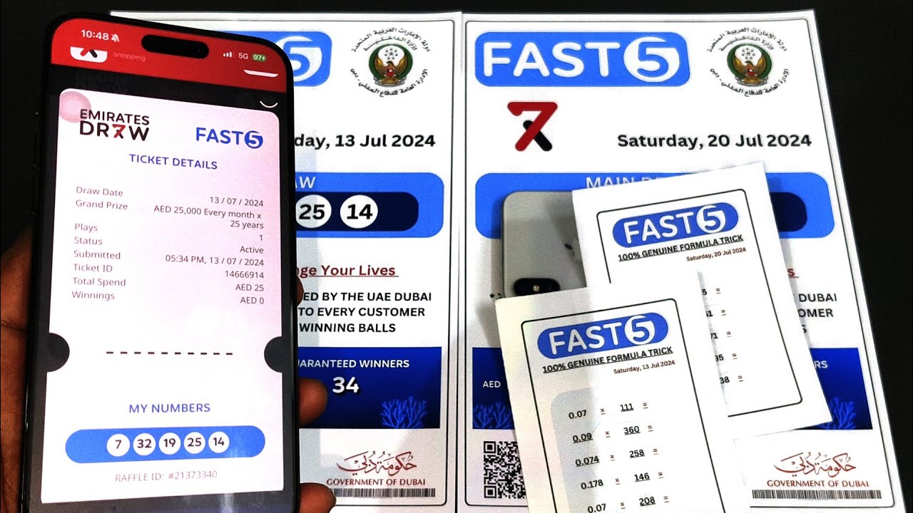 Emirates Draw Fast5 Live Draw 20-07-2024 || #emiratesdraw #fast5 - YouTube