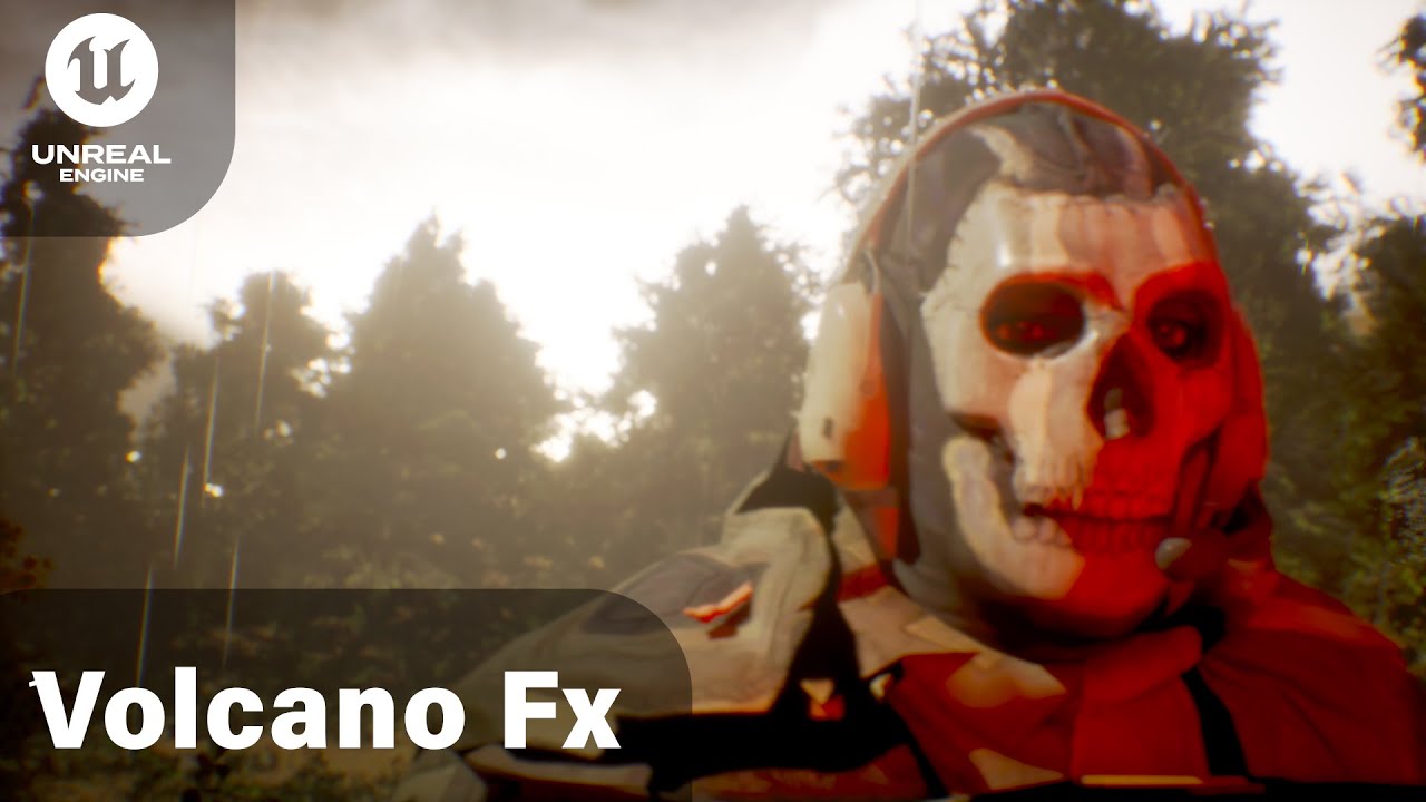 Call of Duty Ghost run into Volcano (Unreal Engine 5) - YouTube