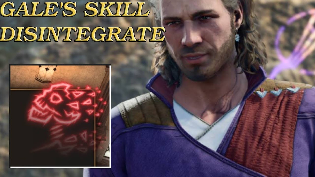 Baldurs Gate 3 - GALE'S SKILL DISINTEGRATE - YouTube