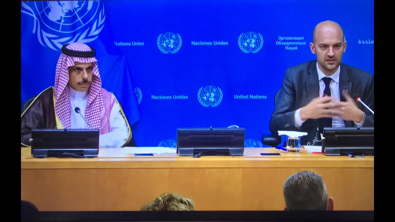 Press Conference France and Saudi Arabia's Foreign Ministers. - YouTube