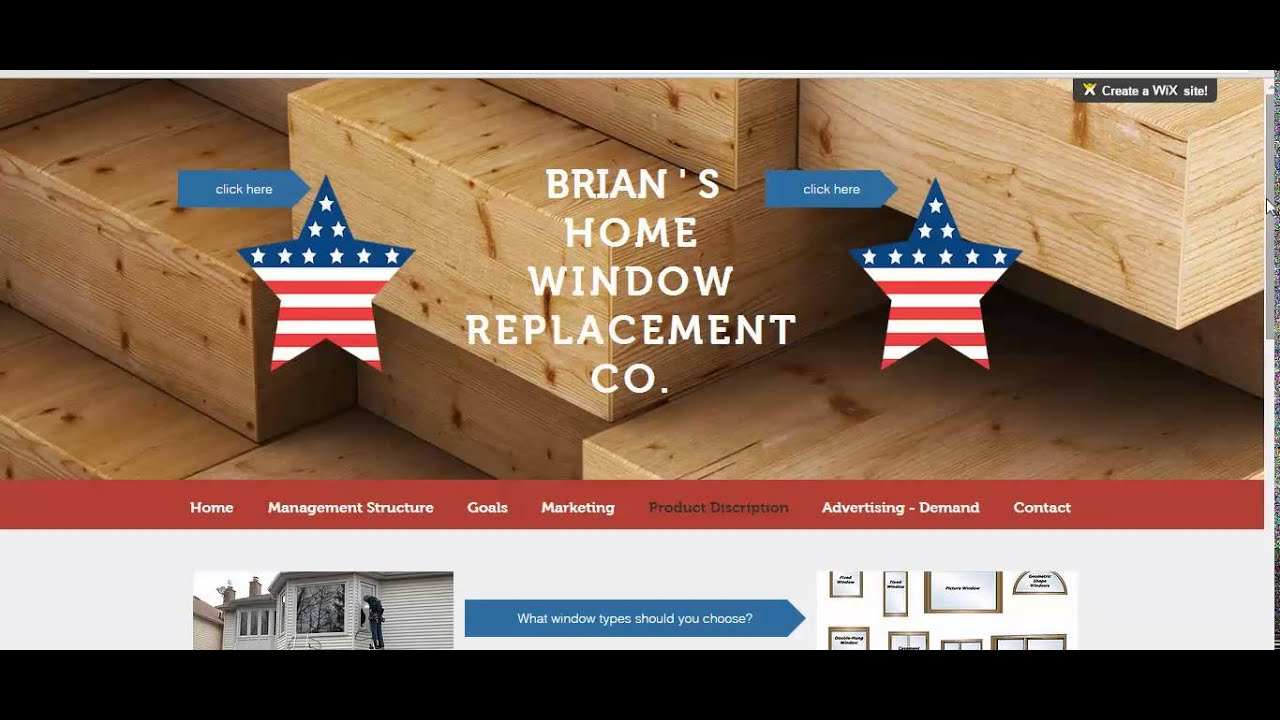 Brian's Home Window Replacement Co Ficticious Business for college ...