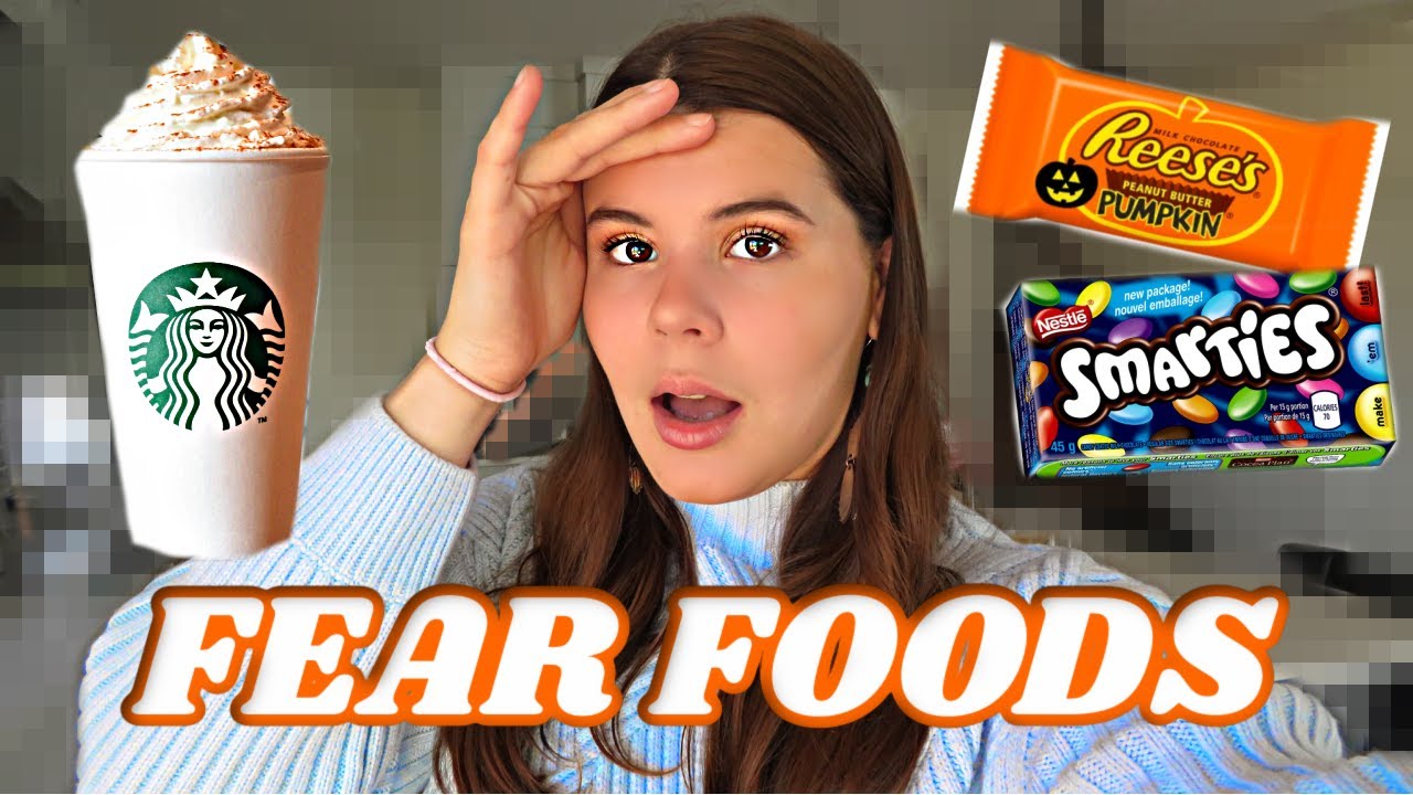 eating FEAR FOODS for 24 HOURS | fall/halloween edition! - YouTube