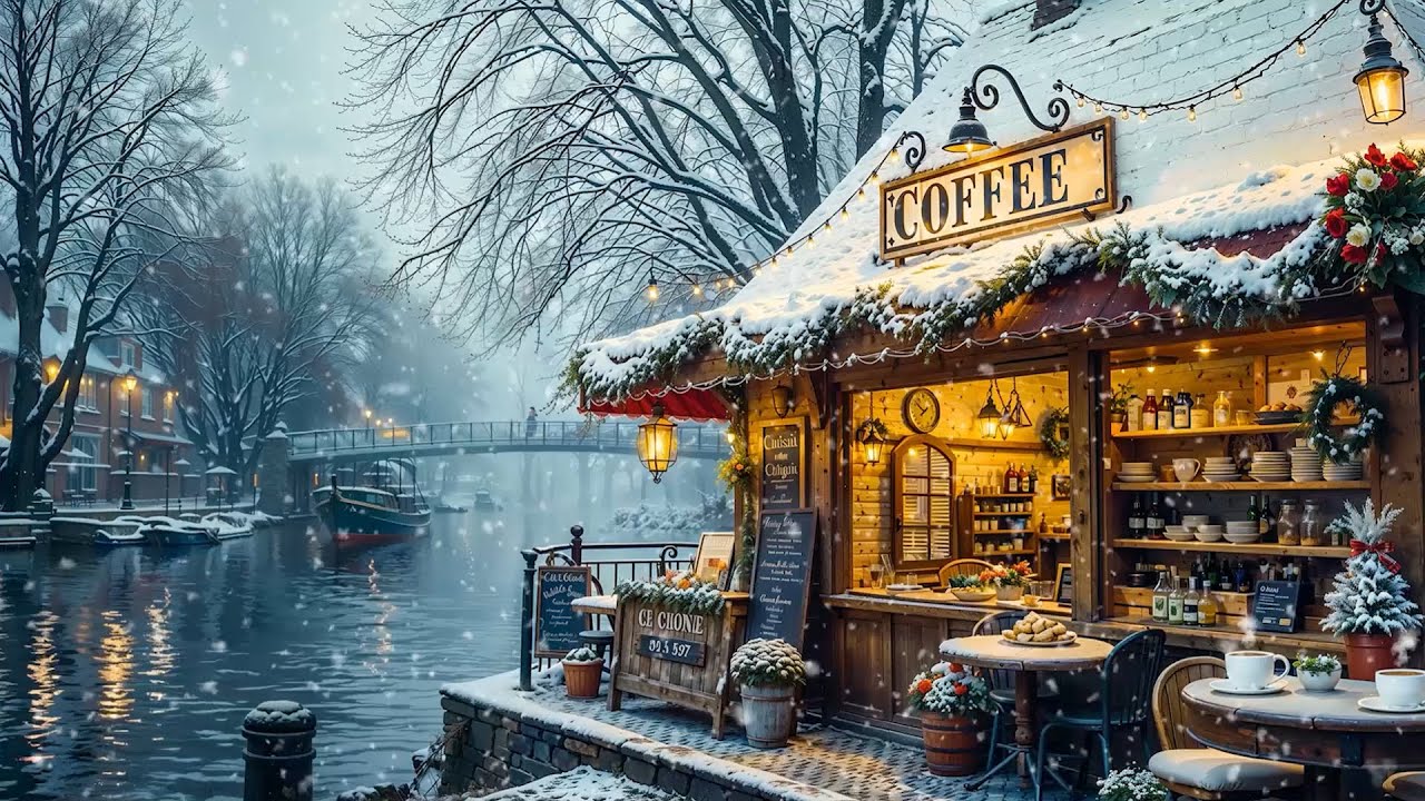 Smooth Jazz Background Music for Work, Study, Unwind ⛄ Warm Jazz Music ...