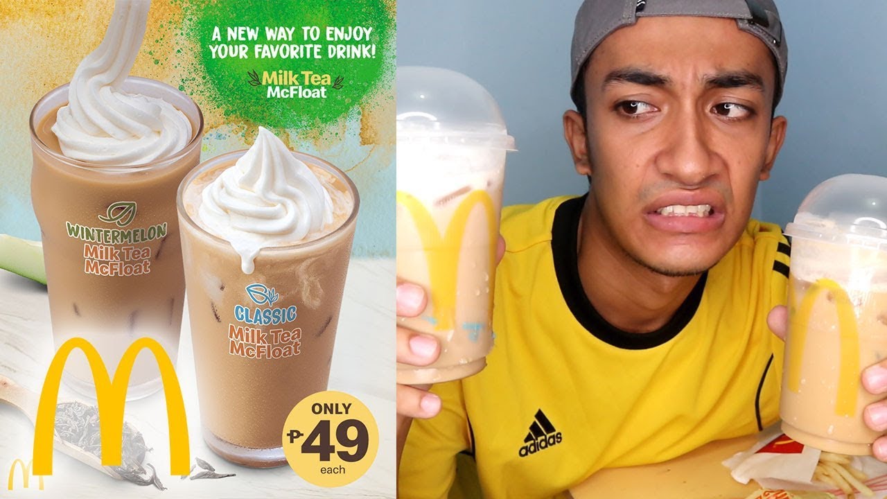 NEW! MCDO MILKTEA FLOAT- Jusko Mcdo ginagawa nyo?! - YouTube