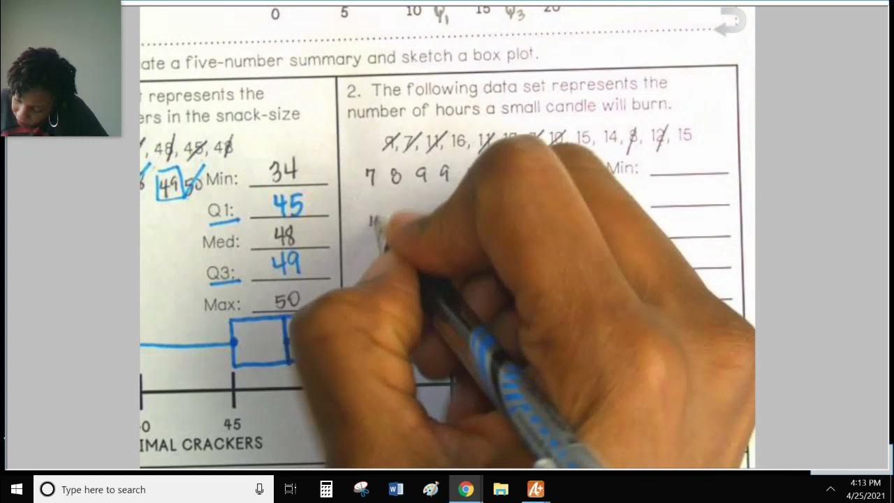 Intro to box plots - YouTube